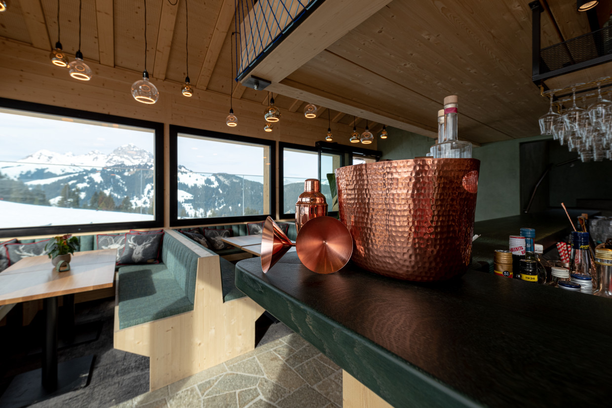 Reichenbach Architekten AG | Neubau Bar/Restaurant Eggli-Lounge